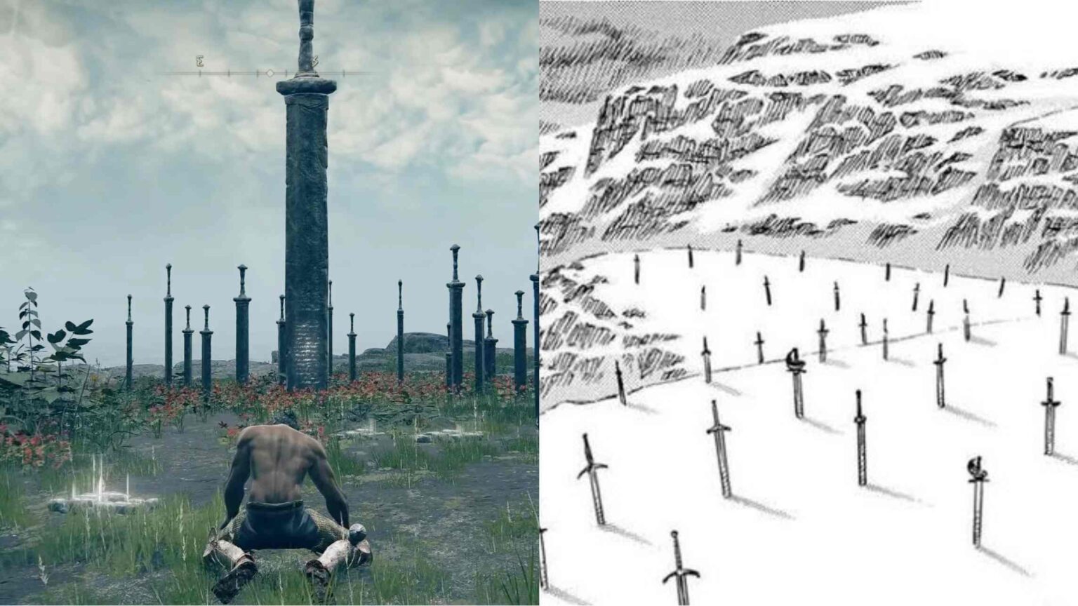 A theory about the sword monuments. : r/Eldenring